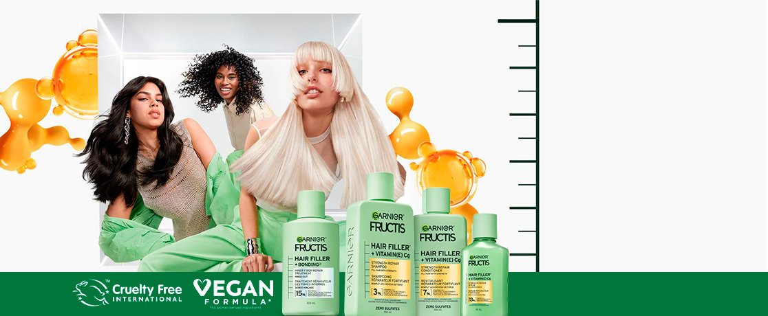 Fructis Hair Filler: Hair Repair - Garnier Canada