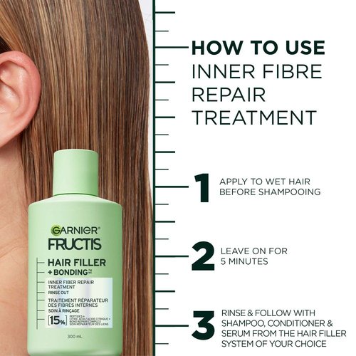 Fructis Hair Filler Bonding Pre-Shampoo Treatment - Garnier