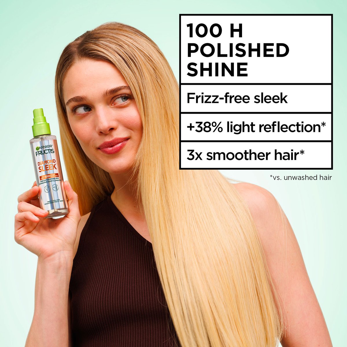Garnier Fructis Diamond Sleek Shine-coat Smoothing Spray