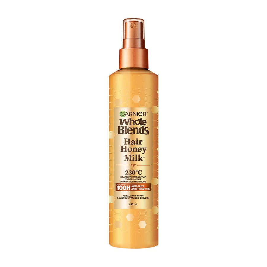Whole Blends Hair Honey Heat Protectant Spray - Garnier