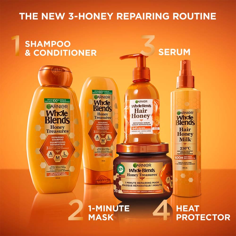 Honey Treasure Hair Mask for Damaged Hair - Whole Blends