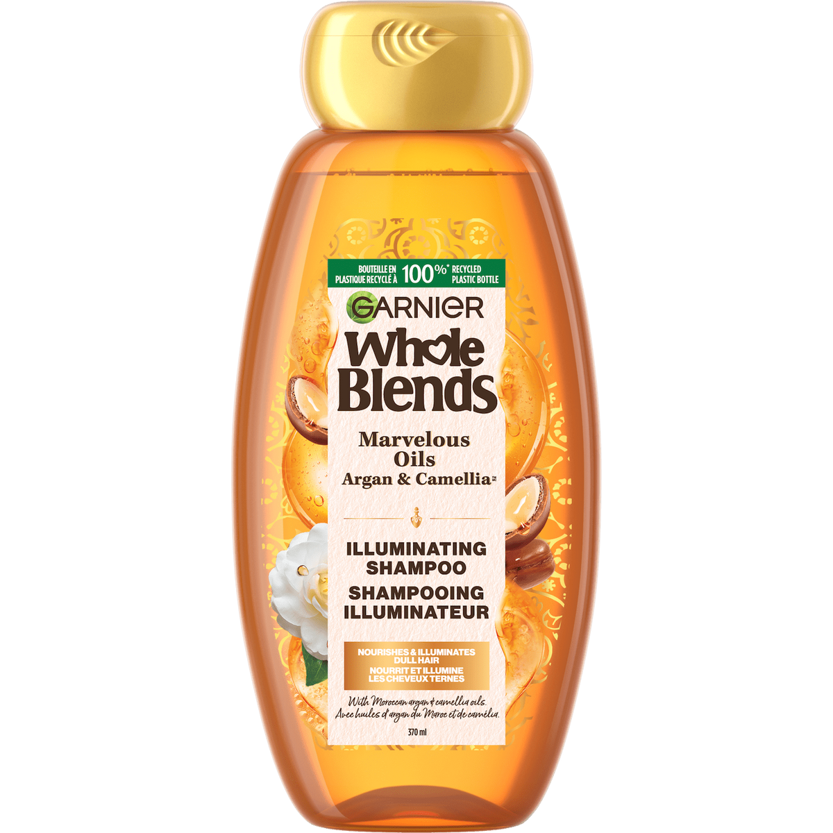 Whole Blends Illuminating Shampoo, 650ml - Argan & Camellia