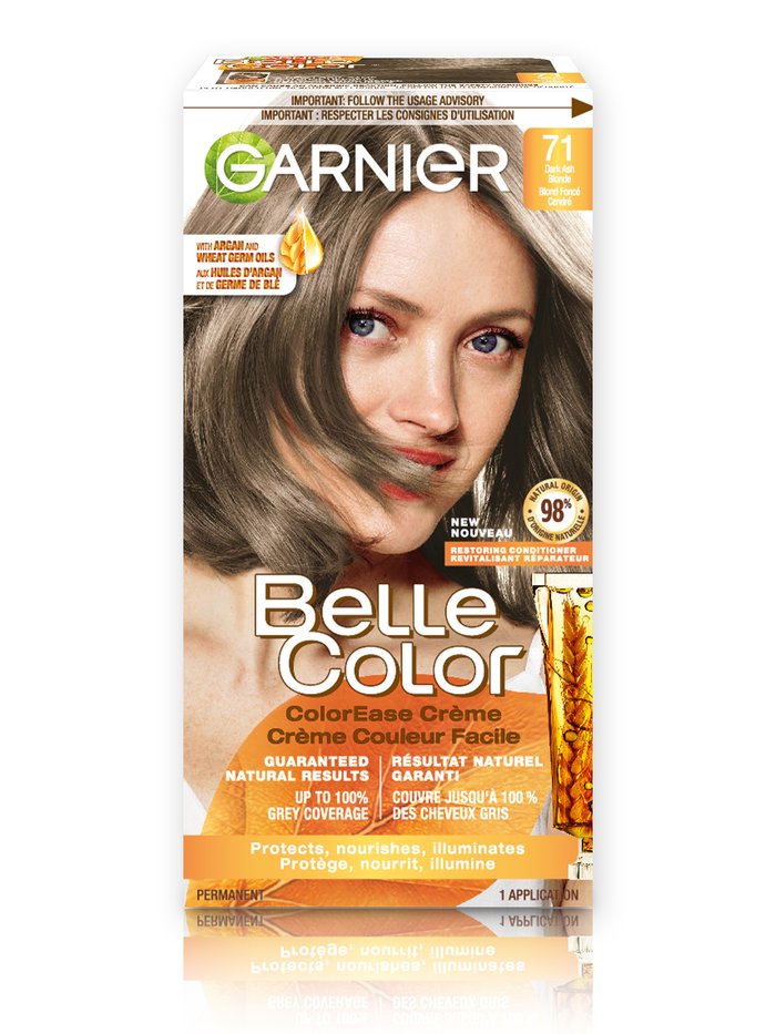 Belle Color - 71 Dark Ash Blonde Hair Dye - Garnier Canada