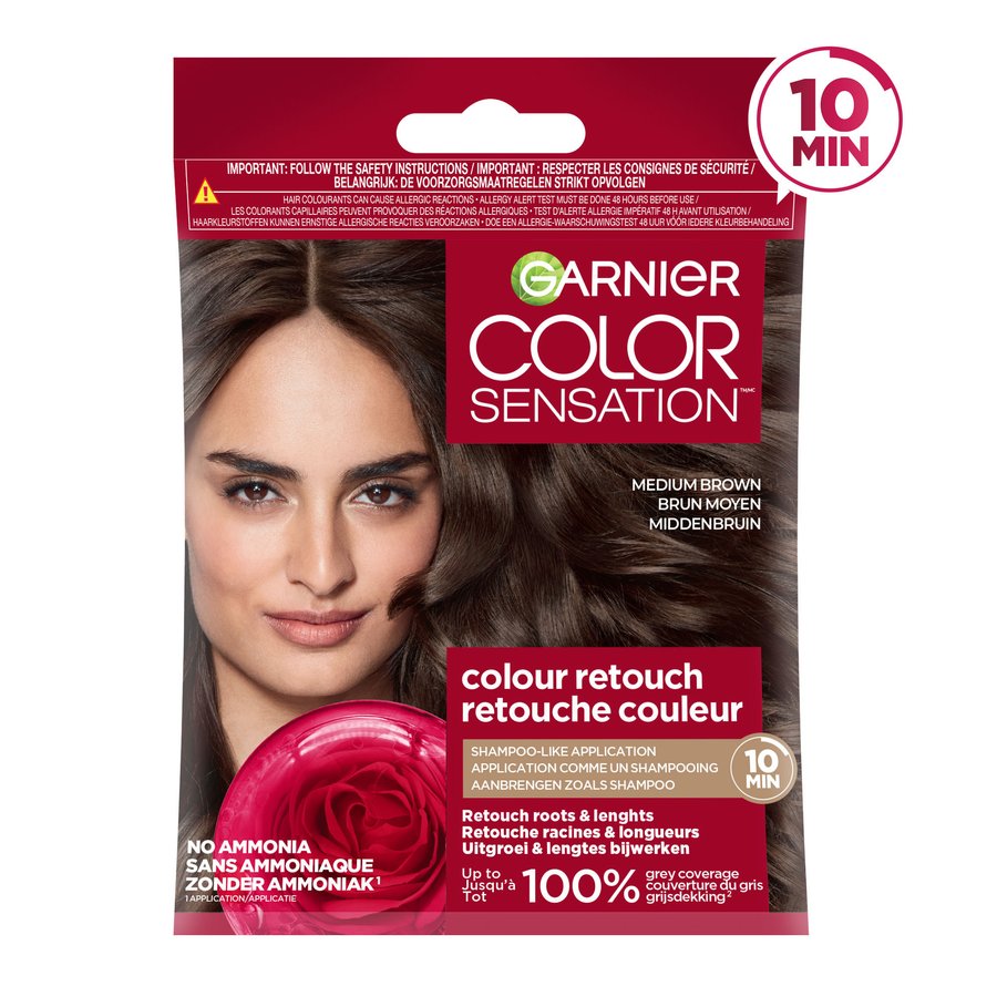 Color Sensation Color Retouch 4.0 Medium Brown - Garnier CA