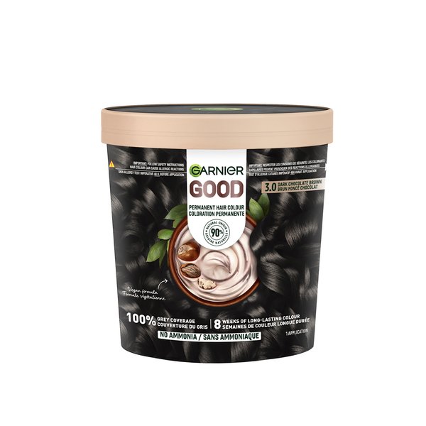 Good 3.0 Dark Chocolate Brown: Rich Permanent Hair Colour | Garnier
