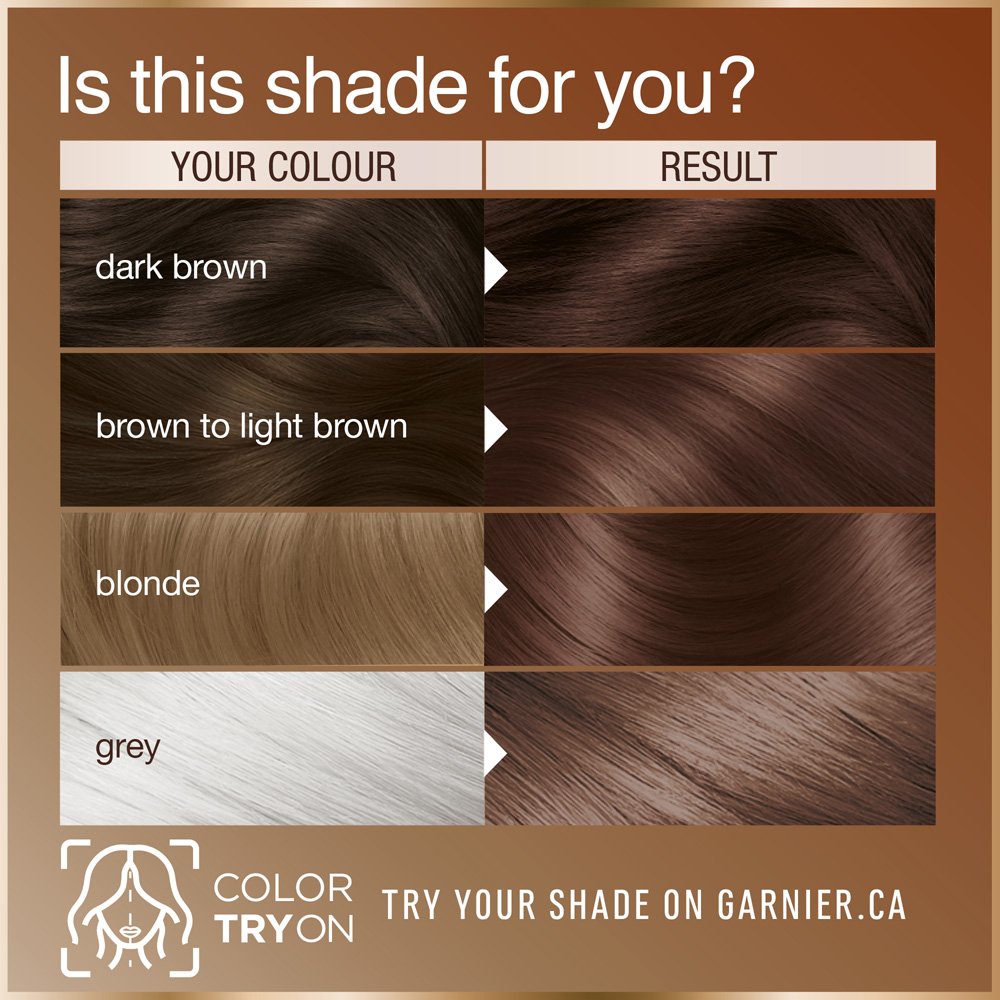 Good 5.0 Coffee Brown: Rich Hair Colour with Shea Care | Garnier