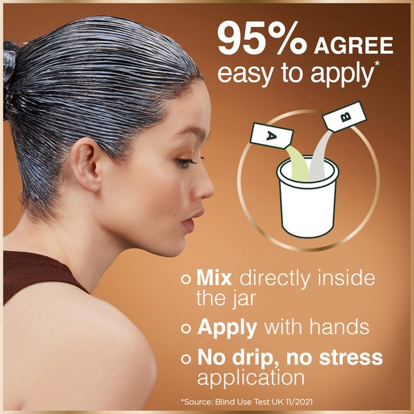 Garnier Good - Permanent Hair Dye, 100% Grey Coverage, No Ammonia