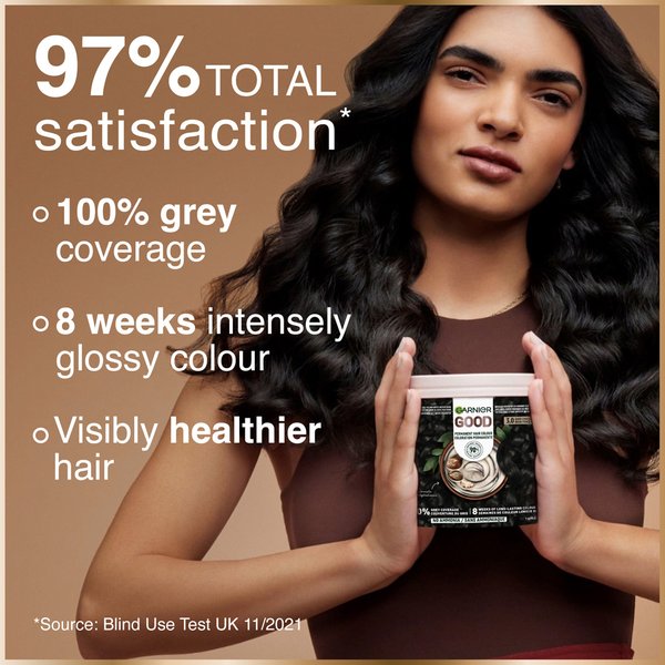 Good 5.0 Coffee Brown: Rich Hair Colour with Shea Care | Garnier