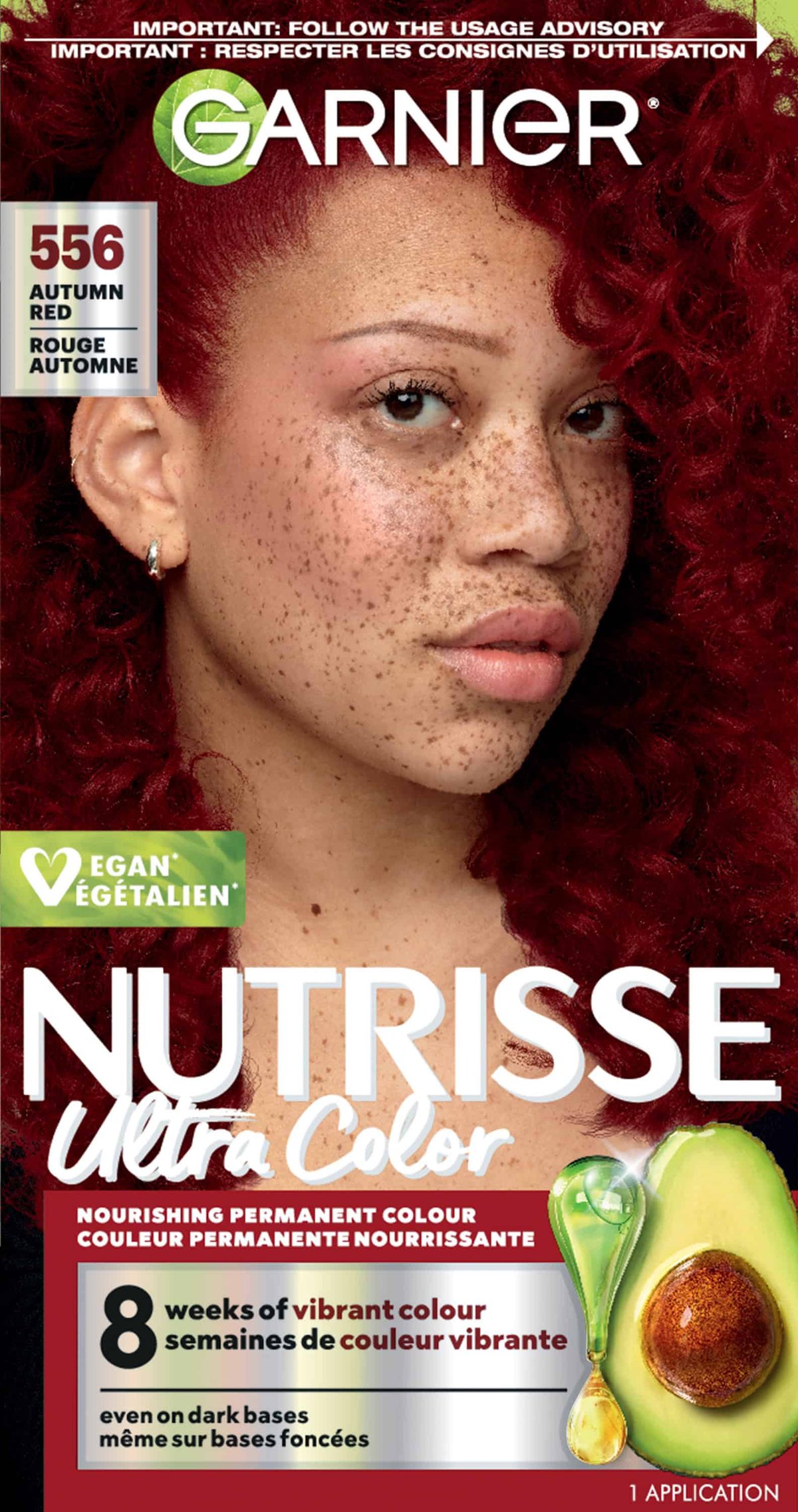 Nutrisse Ultra Color - Permanent Hair Dye - 556 Autumn Red