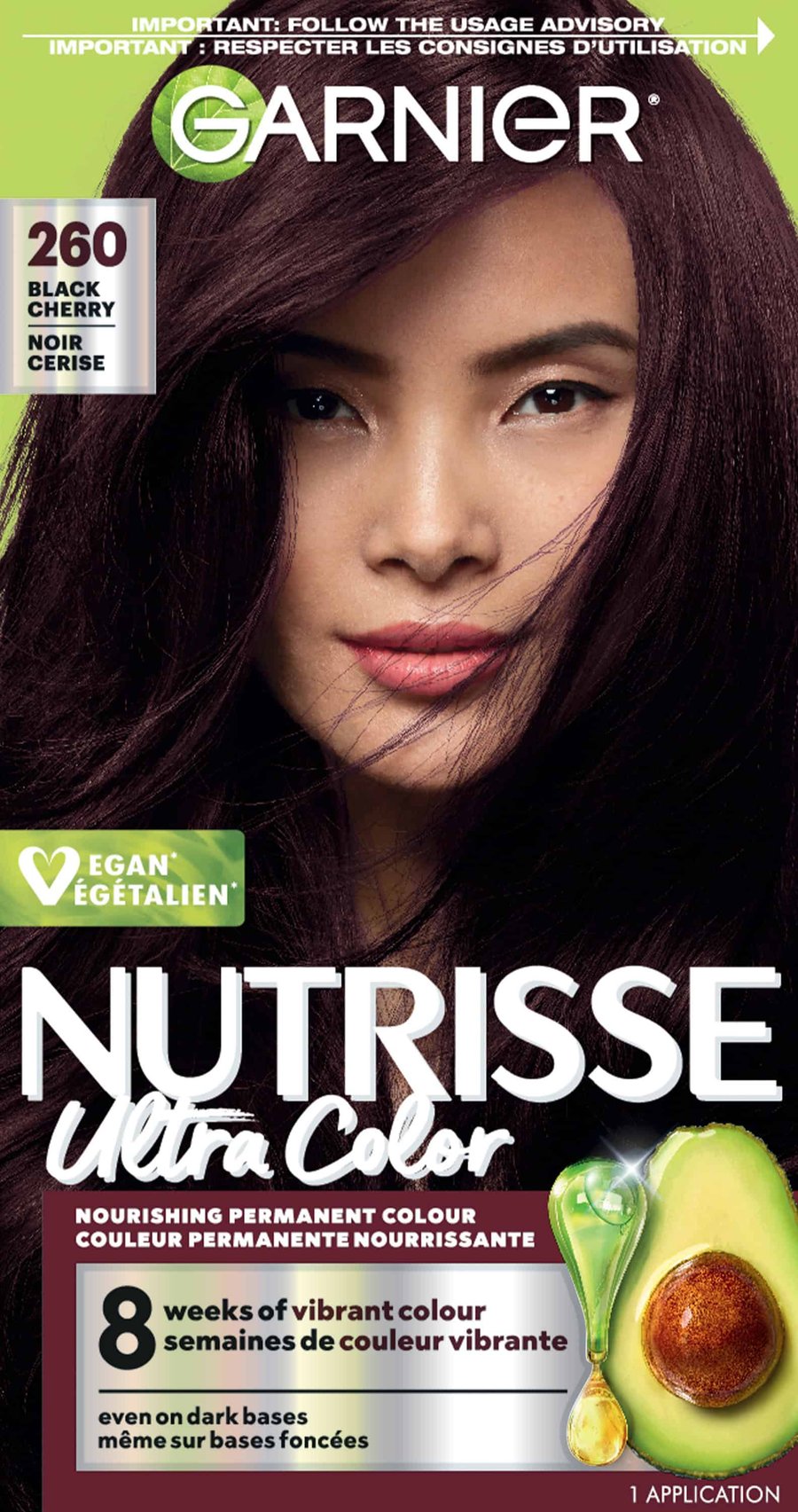 Nutrisse Ultra Color - Permanent Hair Dye - 260 Black Cherry