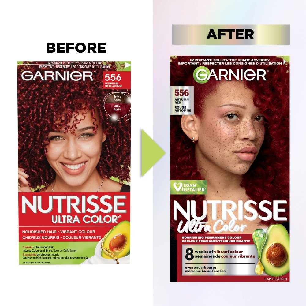 Nutrisse Ultra Color - Permanent Hair Dye - 556 Autumn Red