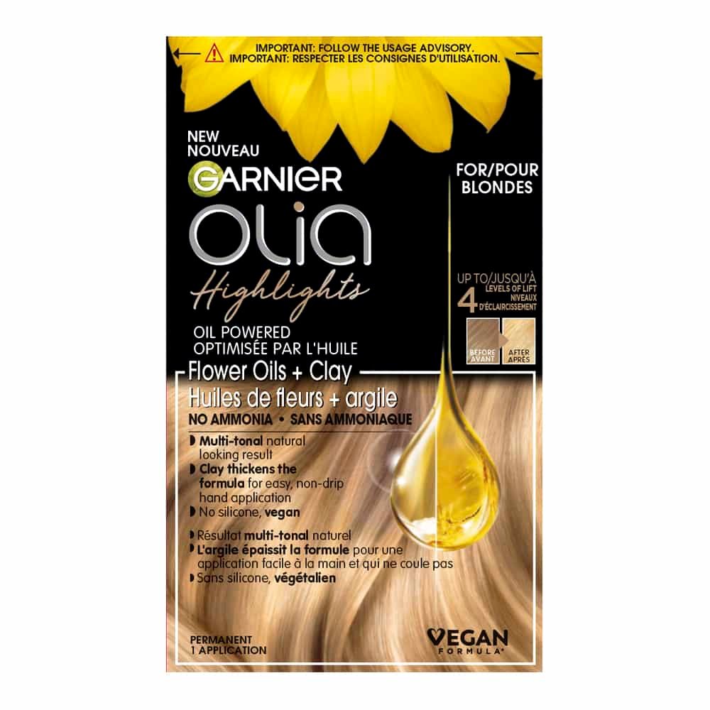 Olia Highligths Blondes - No ammonia hair colour - Garnier CA