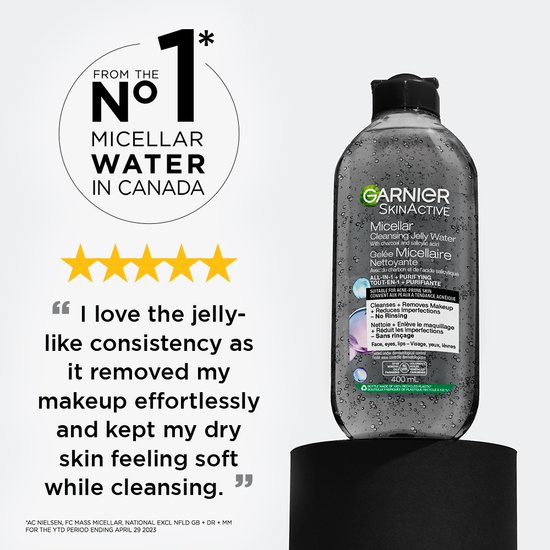 Micellar Cleansing Jelly Water for Acne-Prone Skin - Garnier