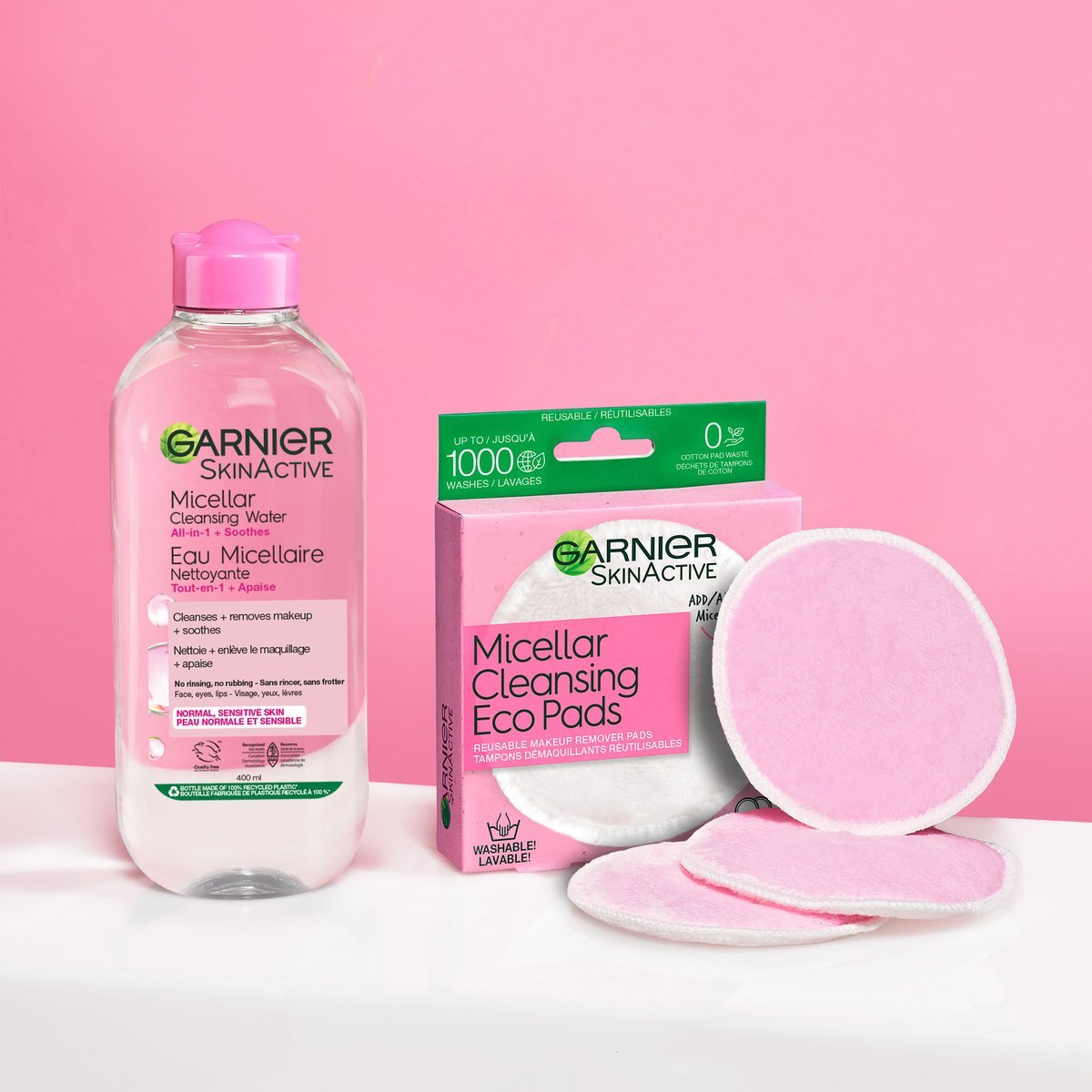 garnier face pads
