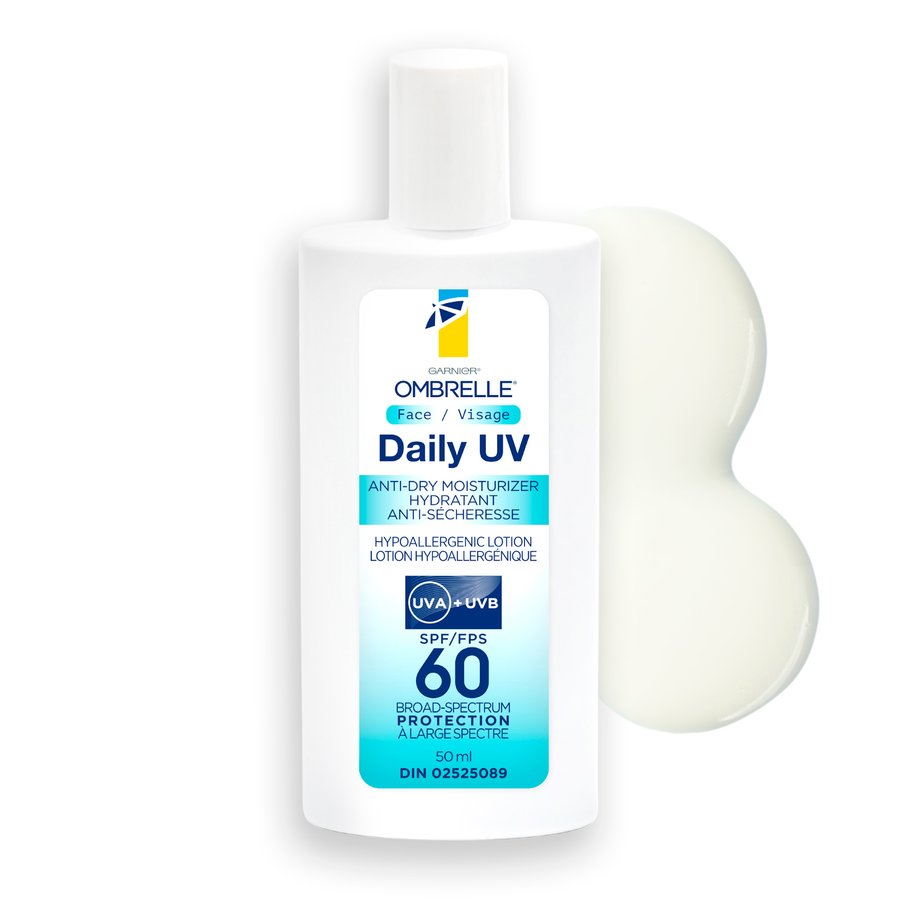 Ombrelle Daily UV Crème solaire hydratante anti-sécheresse SPF 60
