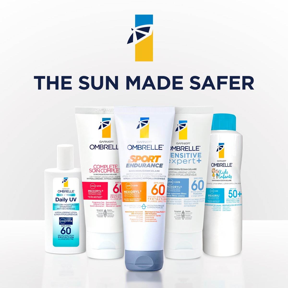 Ombrelle Dry Touch Sunscreen Lotion for Sensitive Skin - SPF 60