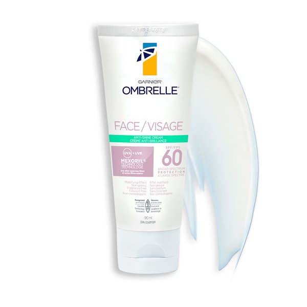 Ombrelle Face - Sunscreen Anti-shine Cream SPF 60 - Garnier