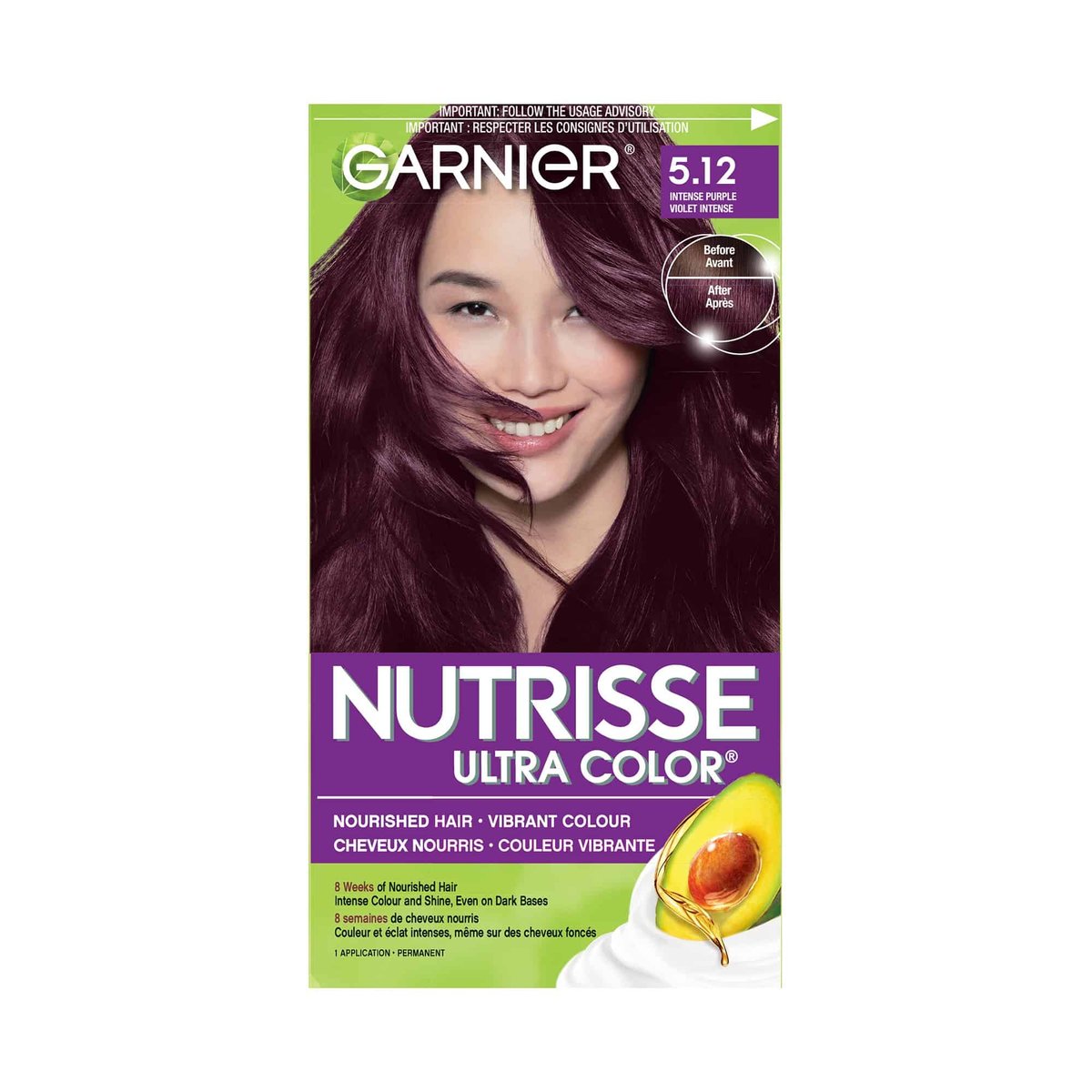 Nutrisse Ultra Color - 5.12 Intense Purple - Garnier Canada