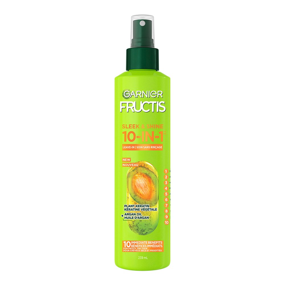 Fructis Sleek & Shine - 10-In-1 Leave-In Spray - Garnier CA
