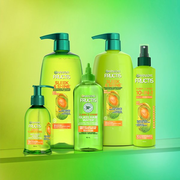 Fructis Sleek & Shine - 10-In-1 Leave-In Spray - Garnier CA