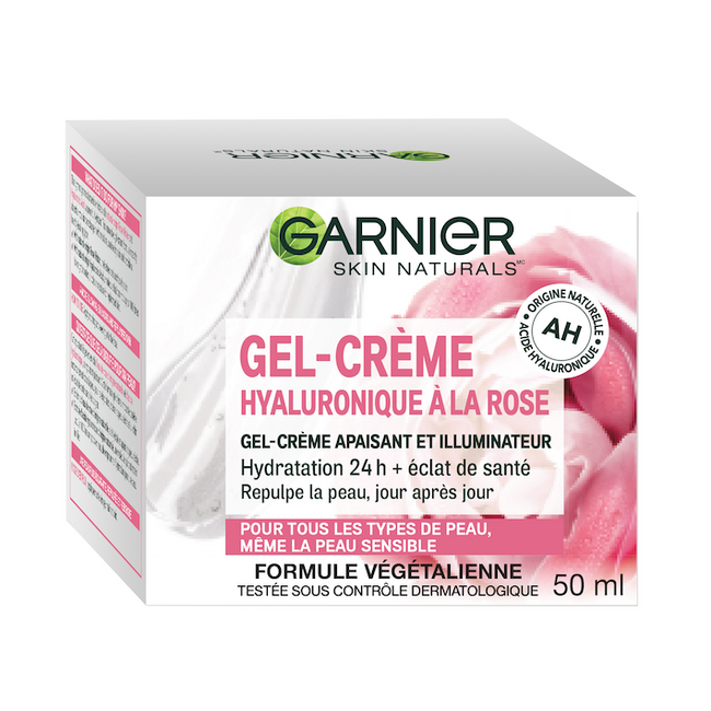 Garnier Skin Naturals Hydrating Facial Gel-Cream with Hyaluronic Acid