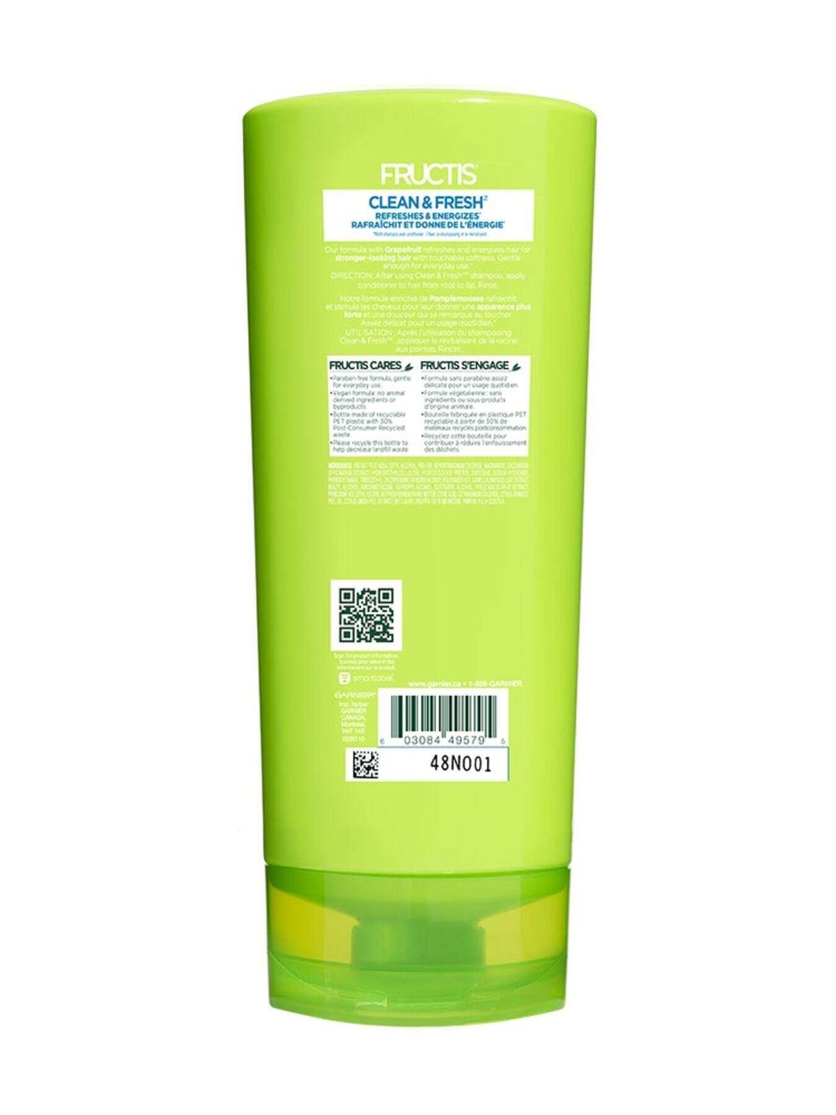 Fructis Clean & Fresh - Conditioner 354ml - Garnier Canada