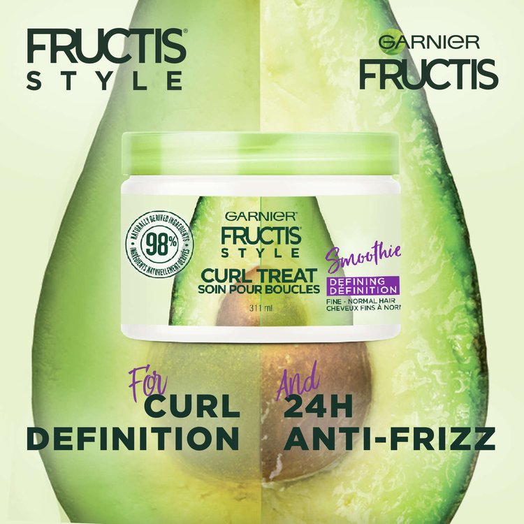 Fructis Style - Curl Treat Smoothie Styler - Garnier Canada