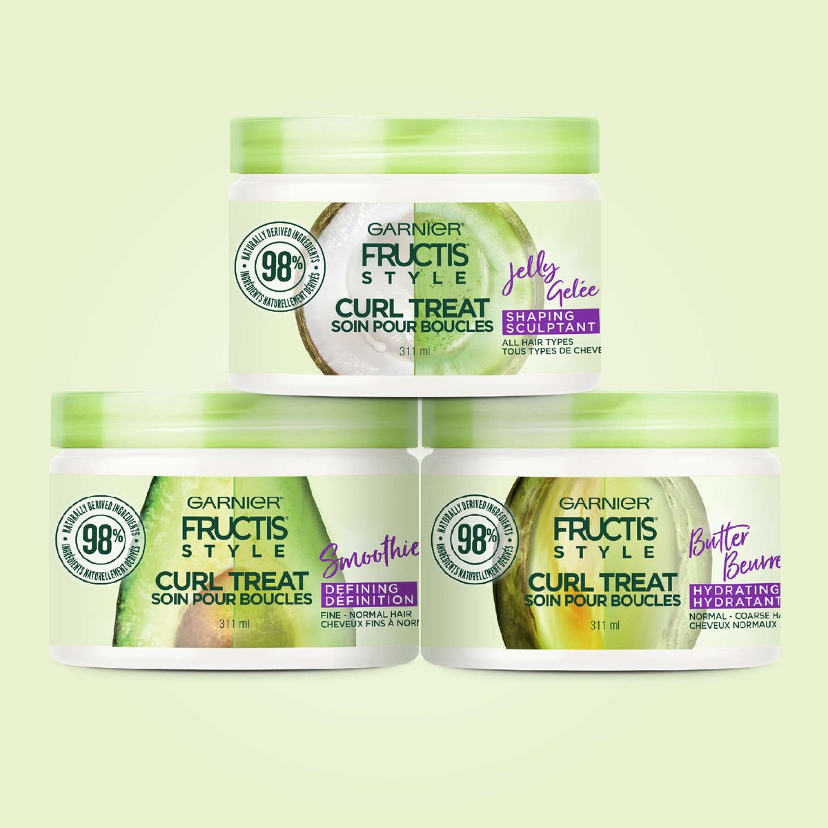 Fructis Style - Curl Treat Smoothie Styler - Garnier Canada