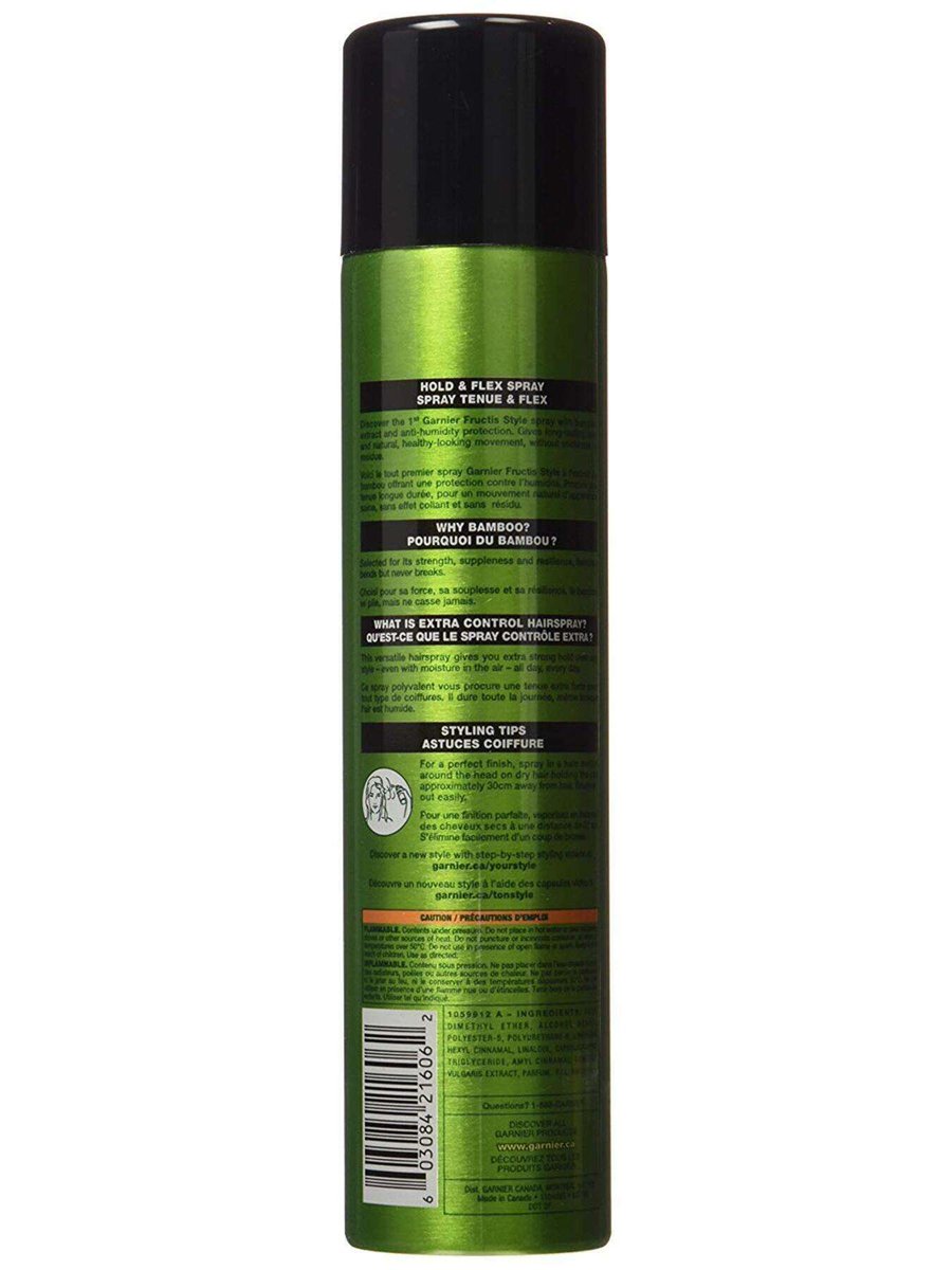 Fructis Style Hold & Flex Hairspray: Extra Control & Volume | Garnier