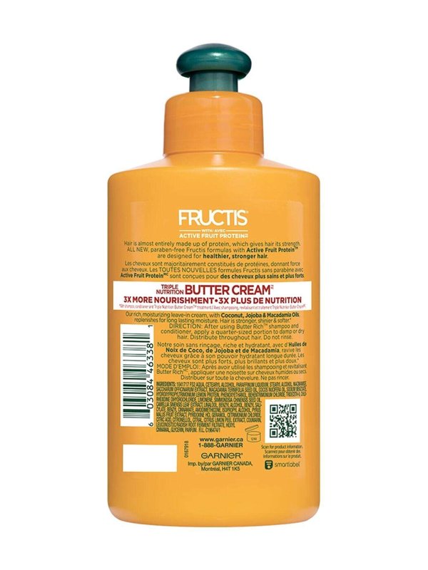 Fructis Triple Nutrition - Butter Rich Mask - Garnier CA