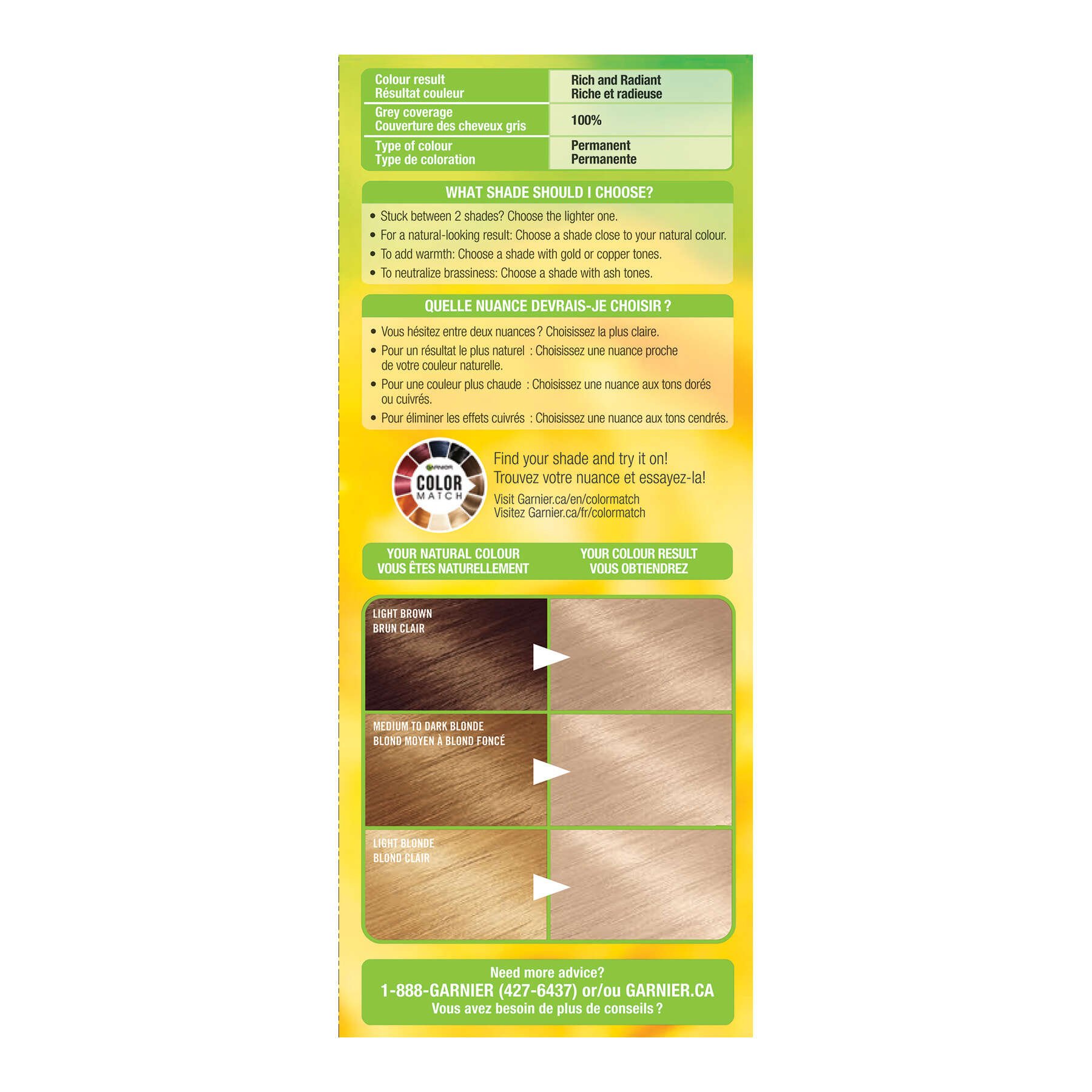 111 – Very Light Ash Blonde | Garnier Nutrisse