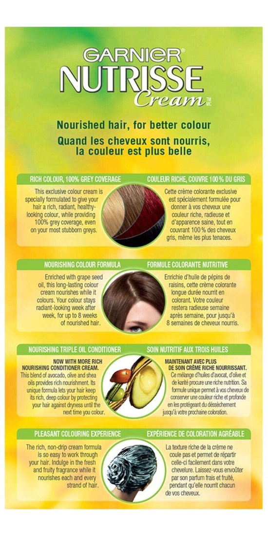 56 Châtain Moyen Rouge | Garnier Nutrisse Cream