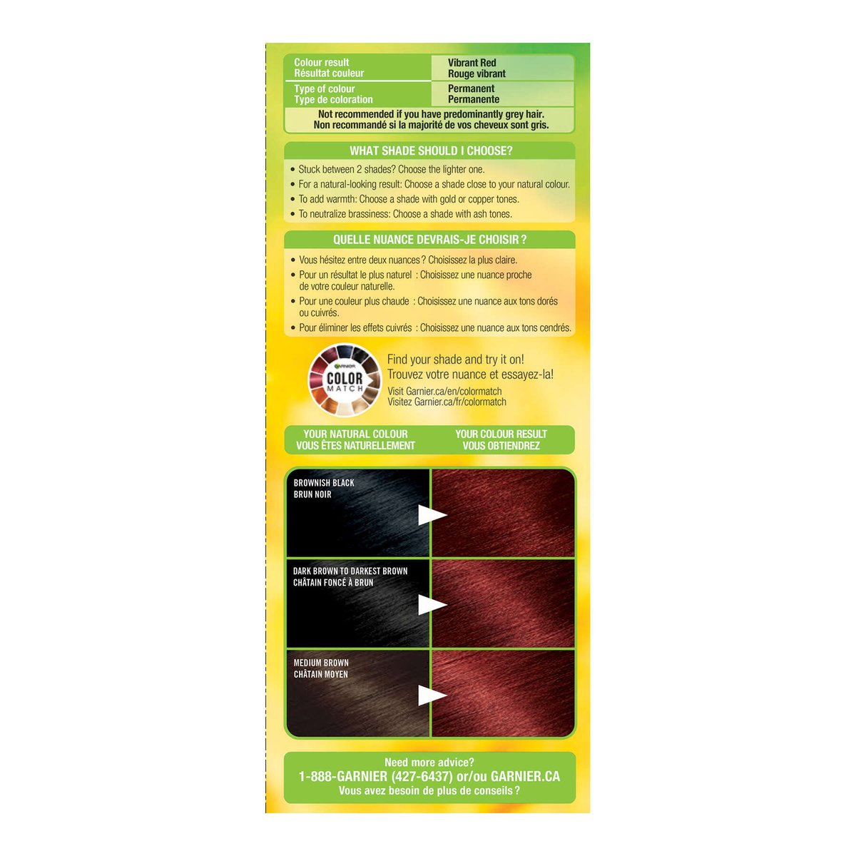 Nutrisse Cream - 564 Intense Medium Red Copper - Garnier CA