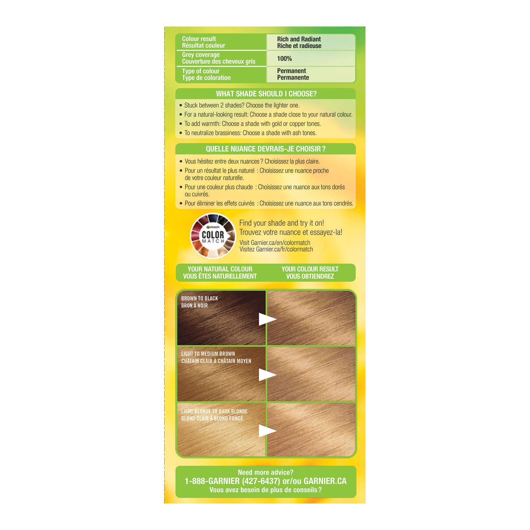 80 Medium Natural Blonde | Garnier Nutrisse Cream