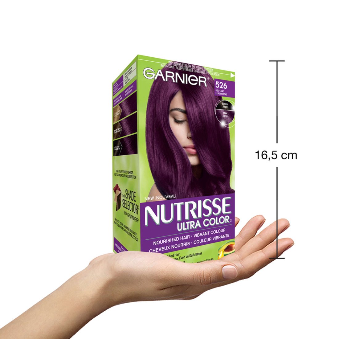 Nutrisse Ultra Color - 526 Deep Lilac Hair Dye - Garnier CA