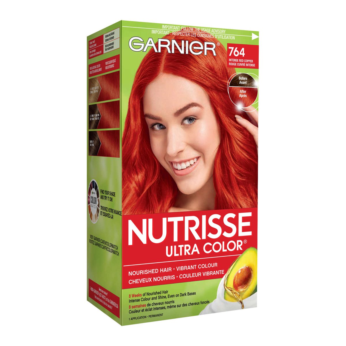 764 Intense Red Copper | Garnier Ultra Color