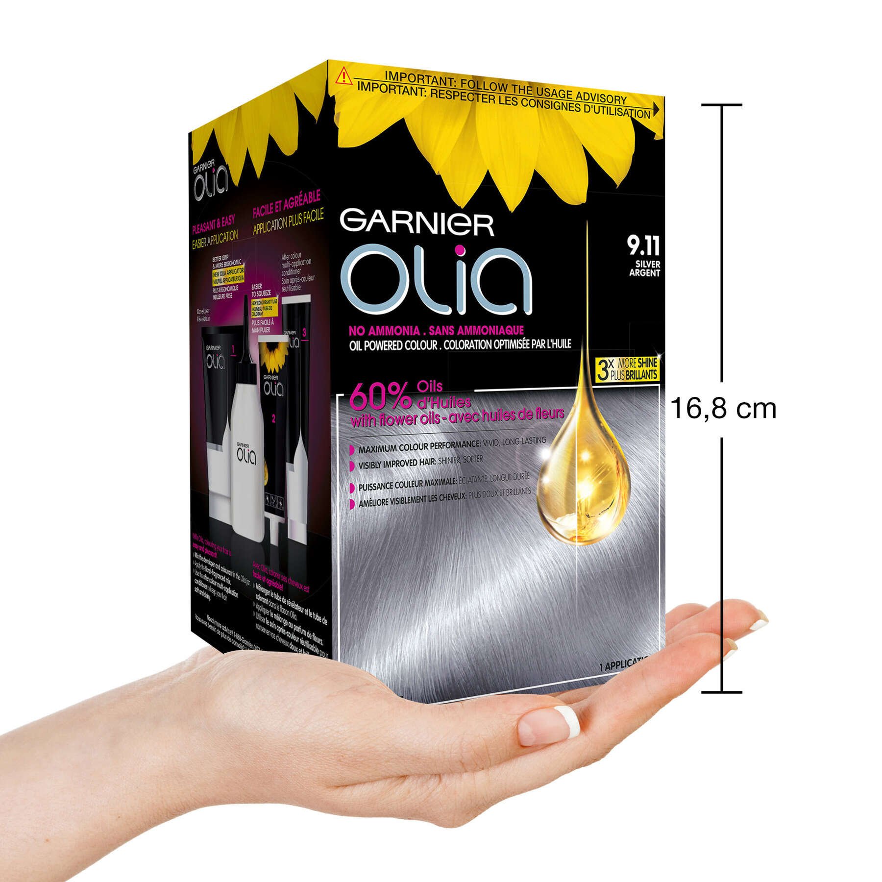 9.11 Silver | Garnier Olia