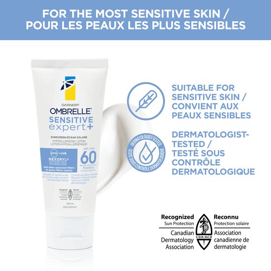 Sensitive Expert Hypoalergenic Body Lotion for Sensitive Skin - SPF60