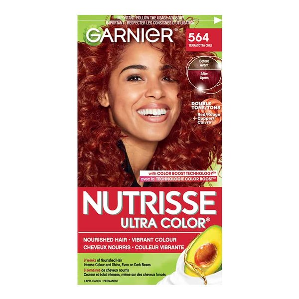 Nutrisse Permanent Hair Colour 564 Terracotta Chili - Garnier