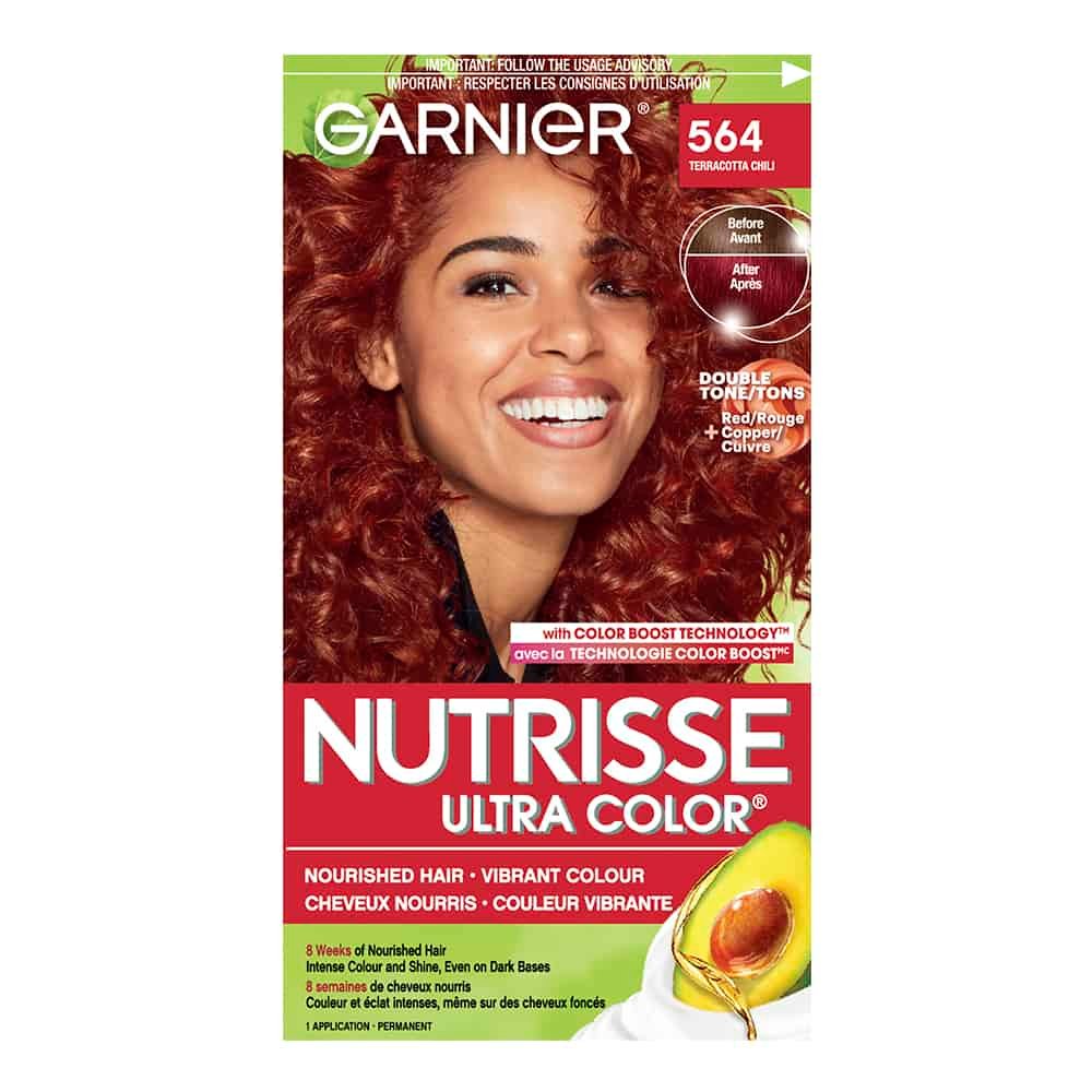 Nutrisse Permanent Hair Colour 564 Terracotta Chili - Garnier