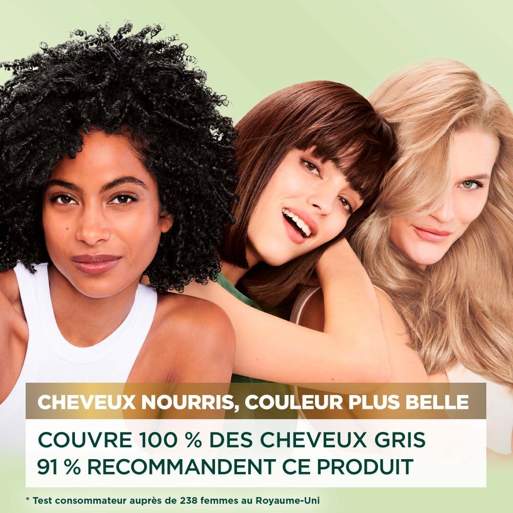 Nutrisse Ultra Crème - Coloration Permanente - 610 Châtain clair cendré